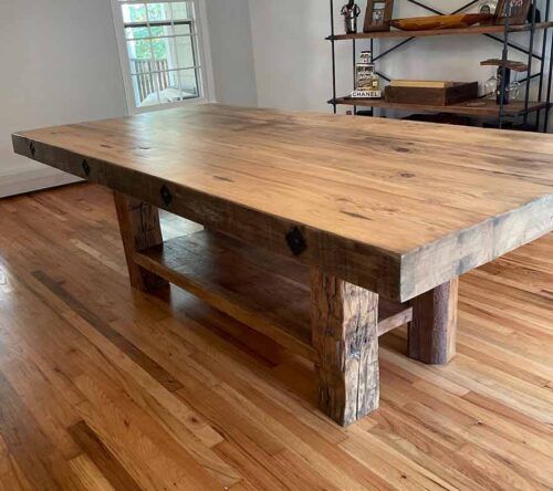 Reclaimed Wood Tables - New England Antique Lumber